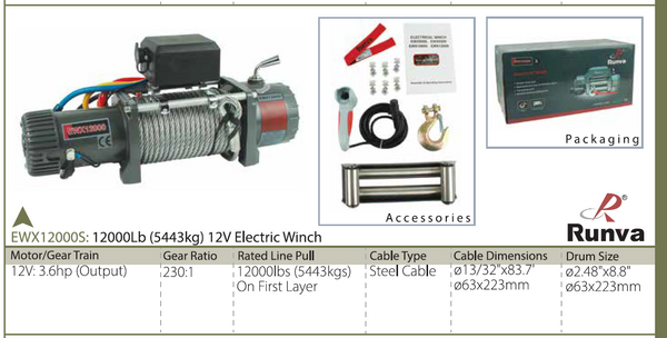 WINCH-EWX12000S – FAB AUTO PARTS