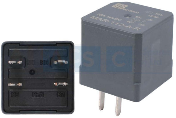 RELAY : 4 PIN 12V FORD RELAY / MINI SQUARE TYPE – FAB AUTO PARTS