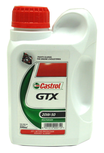 Castrol GTX 20W50 500ml – FAB AUTO PARTS