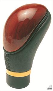 Gear Knob - Wood / Black Leather – FAB AUTO PARTS