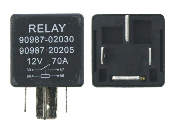 4 Pin Relay 12V 70Amp - Toyota Quantum / Kia / Hyundai – FAB AUTO PARTS