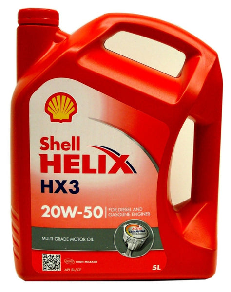 Shell HX3 - 20W50 5L – FAB AUTO PARTS